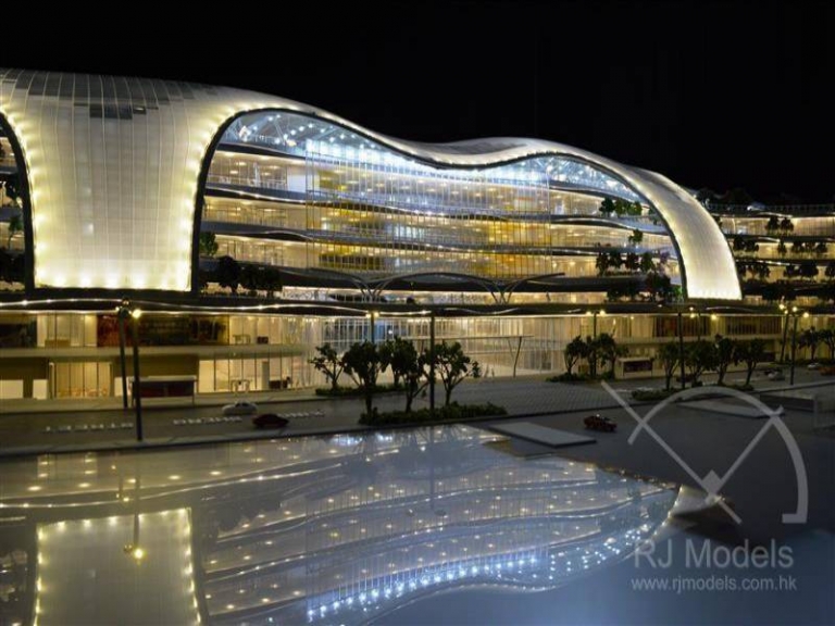 Shopping Mall Model, Building Mall Scale Model Makers