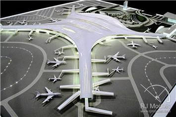 Airport Model, Airport Terminal Building Model
