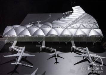 Airport Model, Airport Terminal Building Model