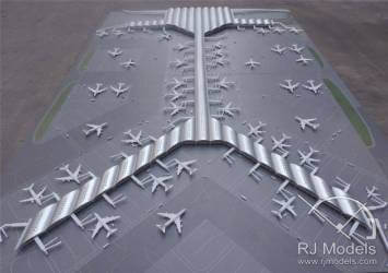 Airport Model, Airport Terminal Building Model