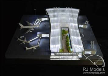 Airport Model, Airport Terminal Building Model
