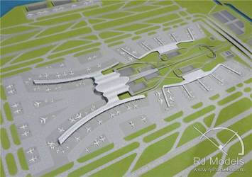 Airport Model, Airport Terminal Building Model