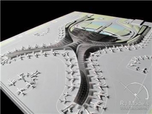 Airport Model, Airport Terminal Building Model