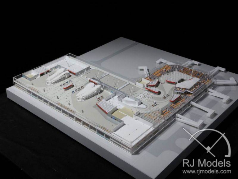 Airport Model, Airport Terminal Building Model