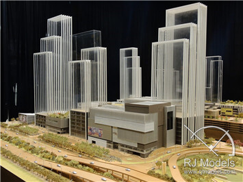 Shopping Mall Model, Building Mall Scale Model Makers -RJ Models