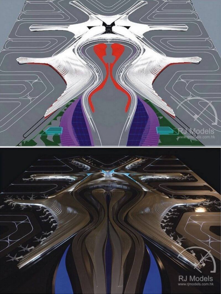 Zaha Hadid Model Making Project with RJ Models