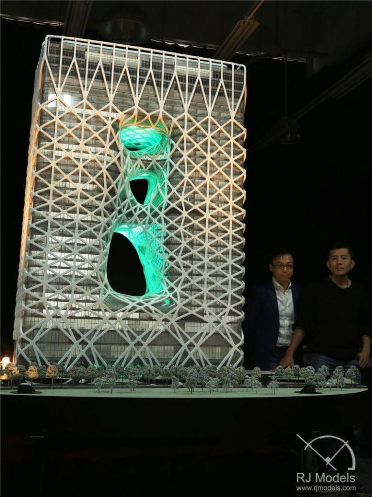 Zaha Hadid Model Making Project with RJ Models