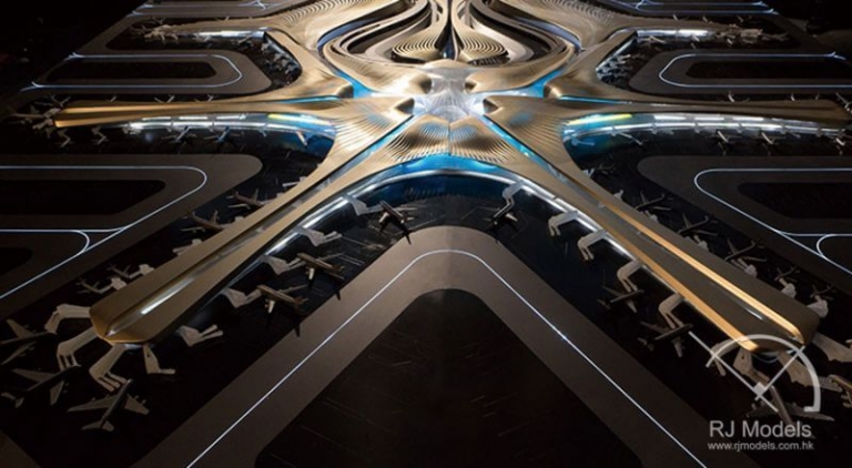 Zaha Hadid Model Making Project with RJ Models