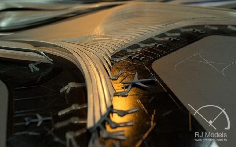 Zaha Hadid Model Making Project with RJ Models