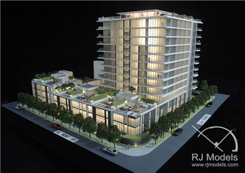 Hotel Model, Scale Model Building Companies-RJ Models