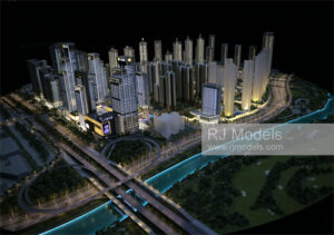 Master Plan Models, Urban Planning Model, Miniature City Model