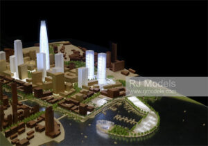 Master Plan Models, Urban Planning Model, Miniature City Model