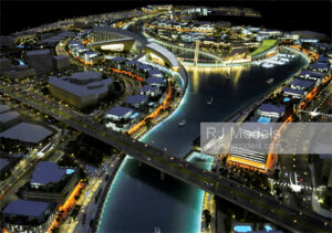 Master Plan Models, Urban Planning Model, Miniature City Model