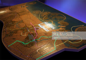 Master Plan Models, Urban Planning Model, Miniature City Model