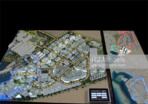 Master Plan Models, Urban Planning Model, Miniature City Model